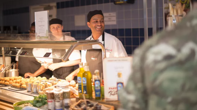 Army Catering & Military Food Services | Elior UK